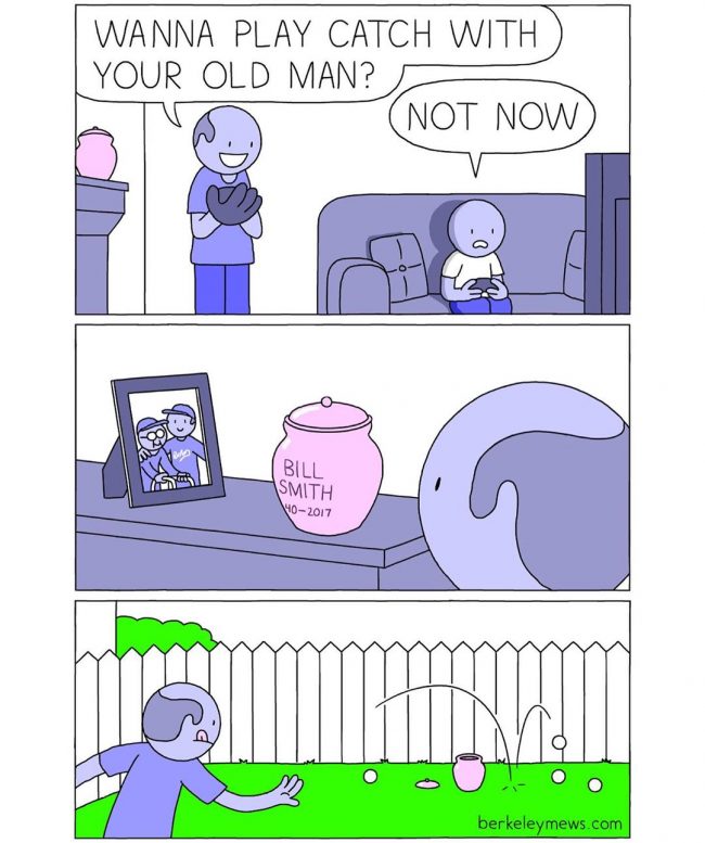 Artist Adds Dark Humor To His Comics That Look Innocent At First ...