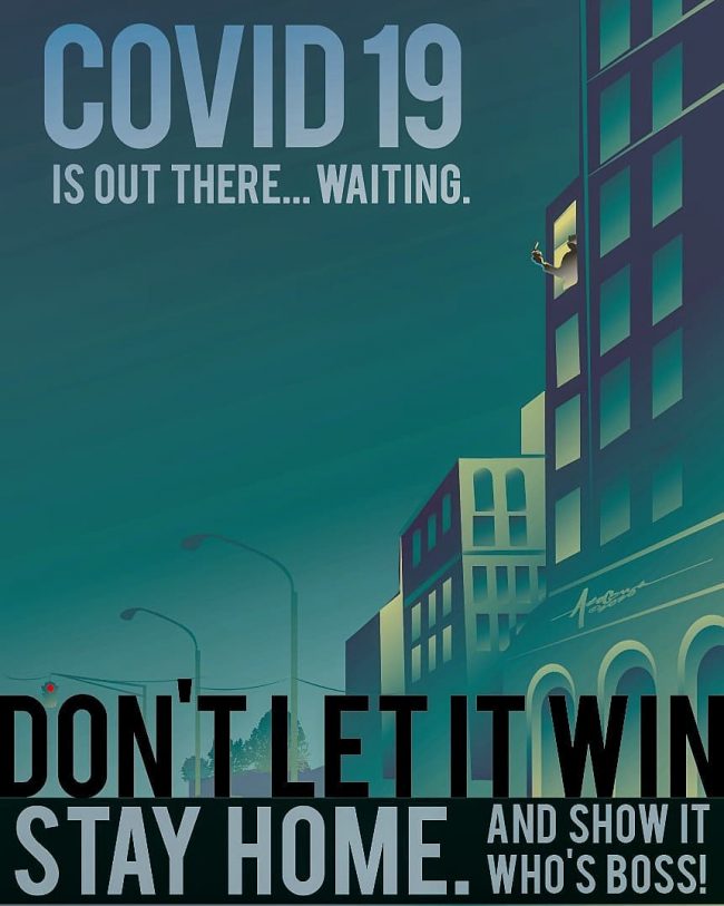 Art Against Virus: COVID-19 Posters By Mexifunk » Design You Trust ...