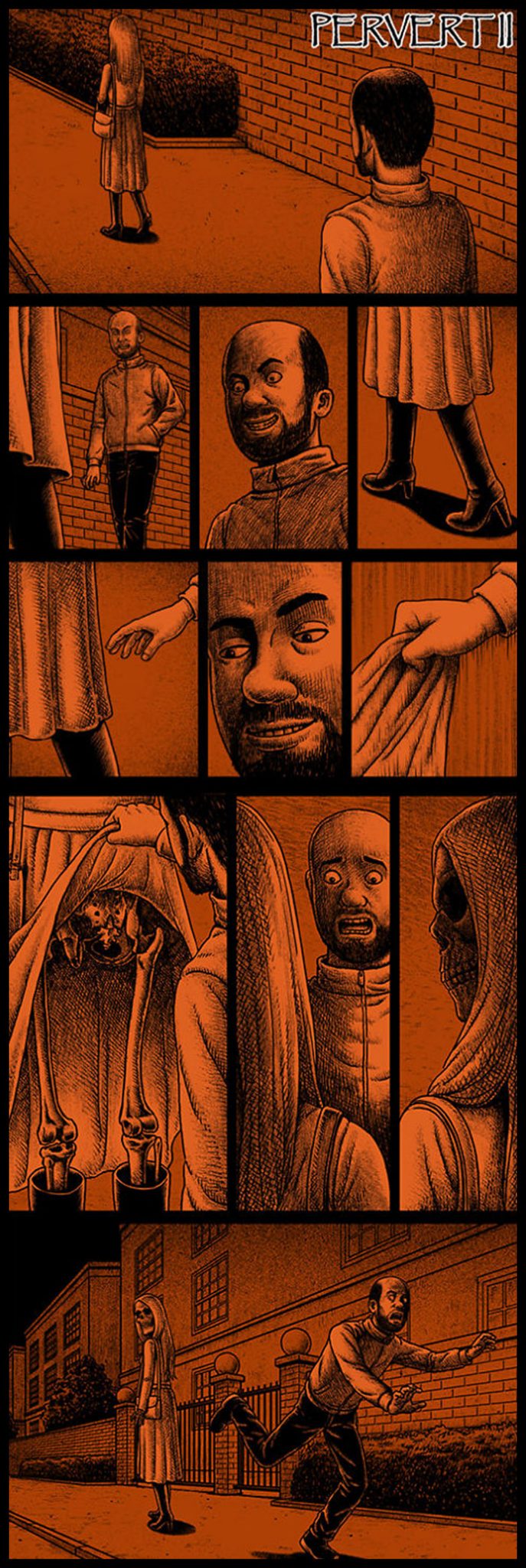 Artist Creates Comics With Chilling Endings And Here’s 30 Of The ...