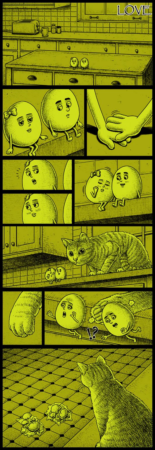 Artist Creates Comics With Chilling Endings And Here’s 30 Of The ...