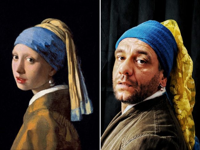 This Russian Facebook Group Is Recreating Famous Paintings While ...