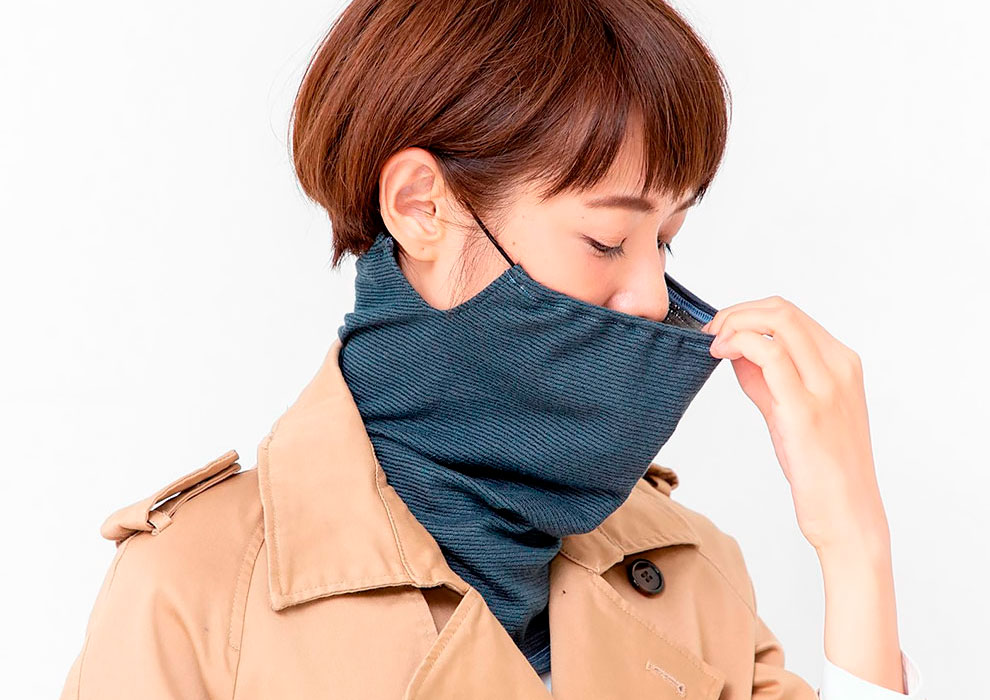 Japan’s Mask Snood Fashionably Arrives Just In Time » Design You Trust ...