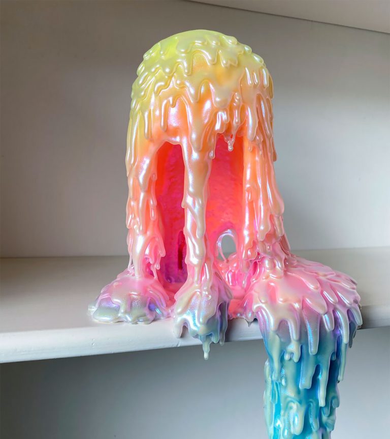Artist Dan Lam Crafts Colorful Art Of Neon Drips, Blobs, And Squishes ...