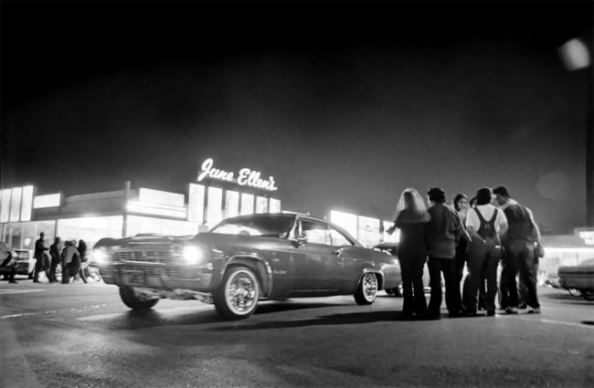Cruising Van Nuys Boulevard In The Summer Of 1972 In Stunning Black And ...