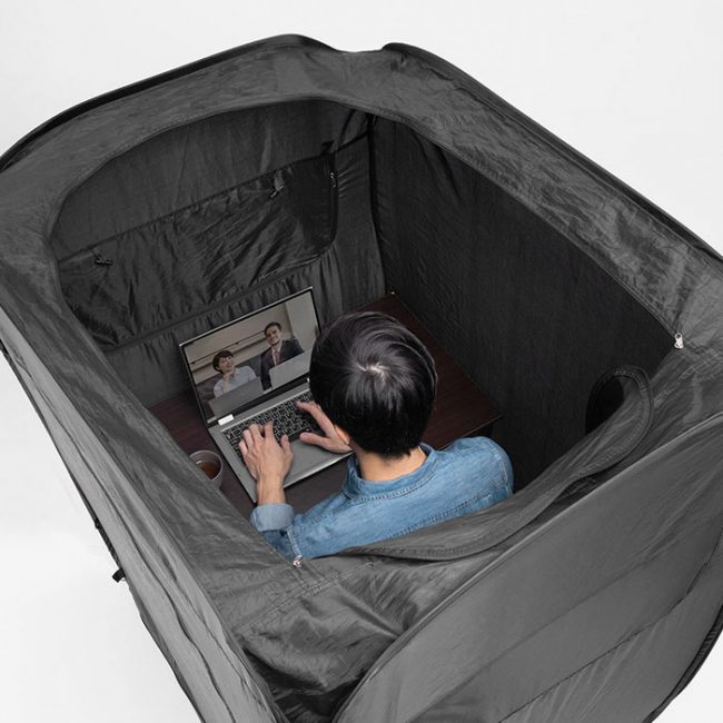 Working From Home Has Never Been Easier With This Office-Tent » Design ...