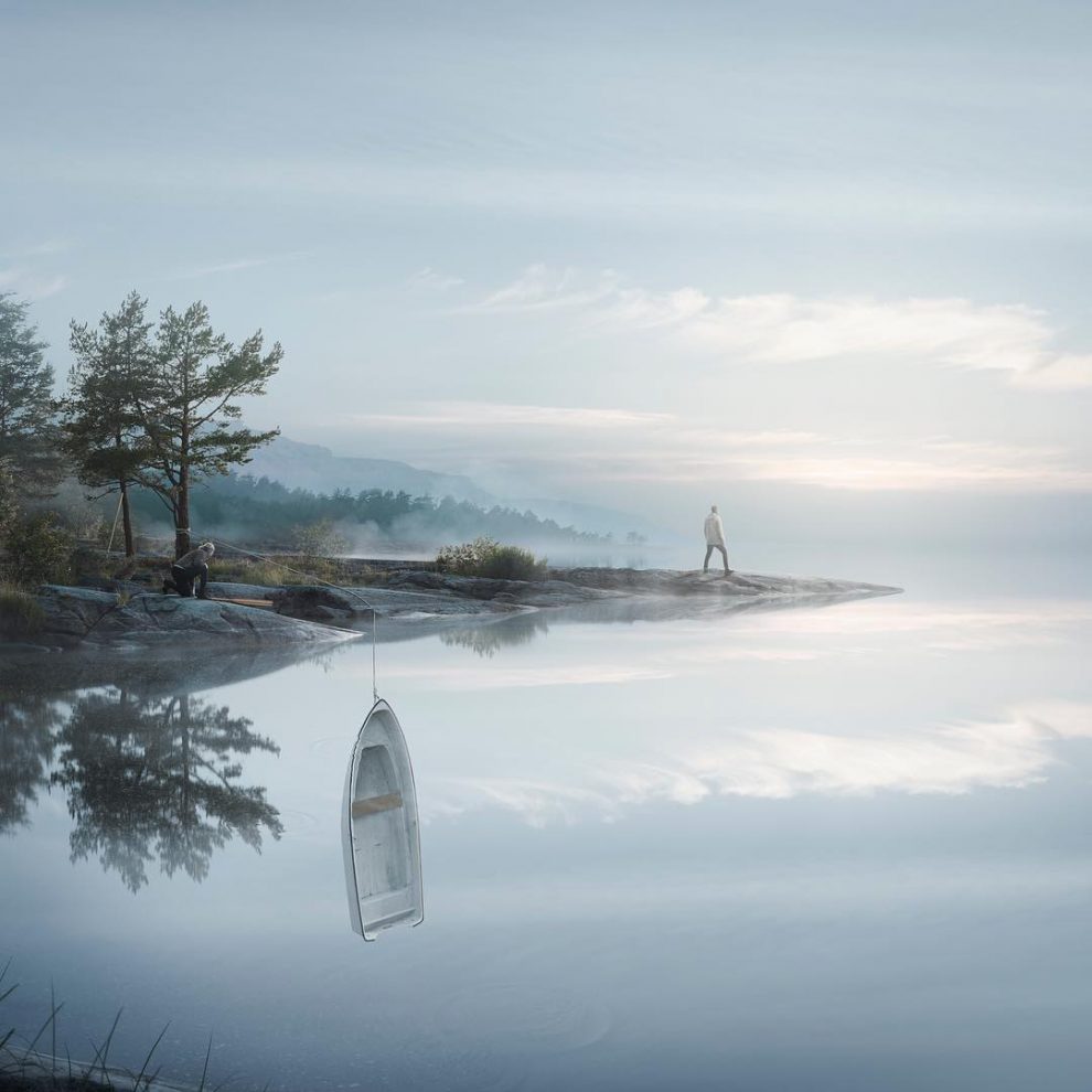 These Beautiful Yet Terrifying Surreal Pictures By Erik Johansson Will ...