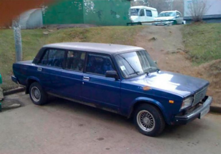 Amazing Photos Of “Luxurious” Lada Stretched Limousines » Design You ...