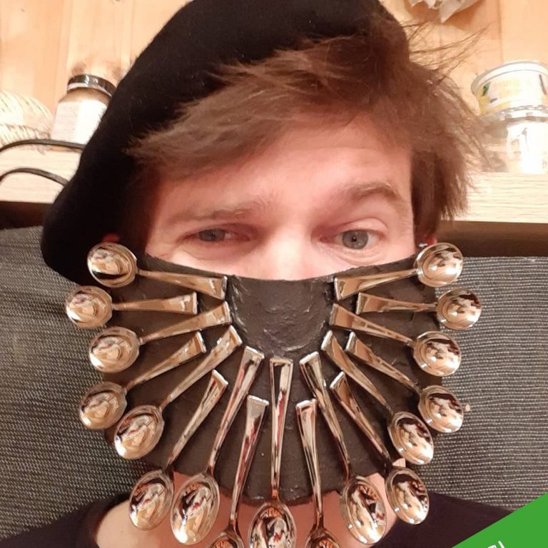 This Artist Crafts A Creative Face Mask Every Day Of Self-Isolation ...