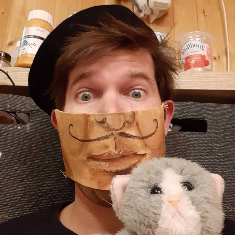 This Artist Crafts A Creative Face Mask Every Day Of Self-Isolation ...