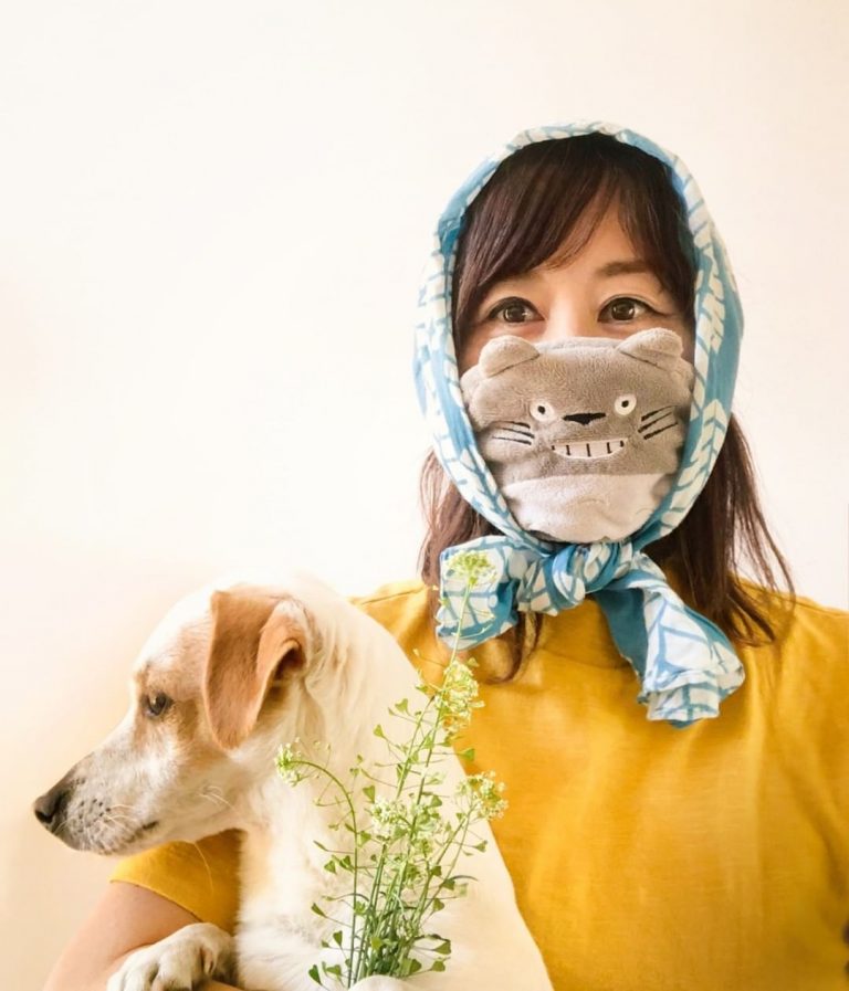 Masks For Dog Walking: This Girl Makes Unusual Face Masks To Keep ...