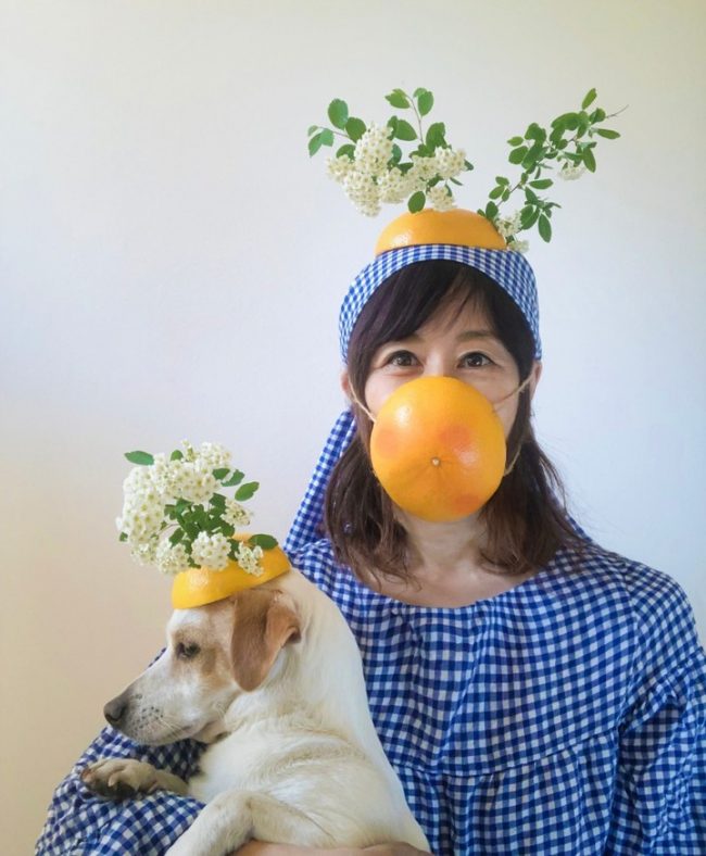 Masks For Dog Walking: This Girl Makes Unusual Face Masks To Keep ...