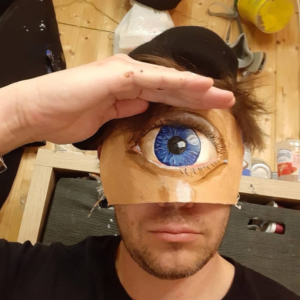 This Artist Crafts A Creative Face Mask Every Day Of Self-Isolation ...