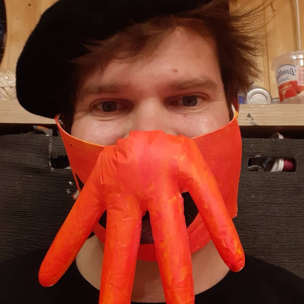 This Artist Crafts A Creative Face Mask Every Day Of Self-Isolation ...