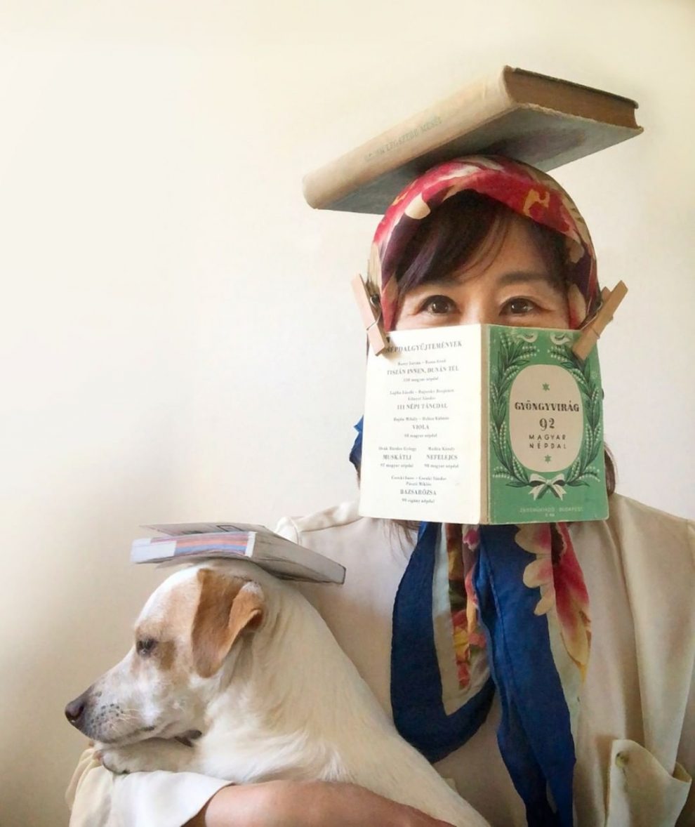 Masks For Dog Walking: This Girl Makes Unusual Face Masks To Keep ...