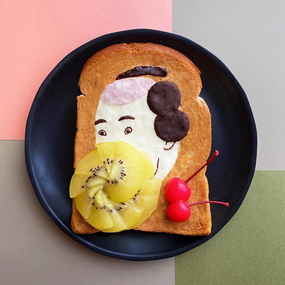 Artist Creates Breakfast Moment Of Zen With Awesome Japanese Rock ...