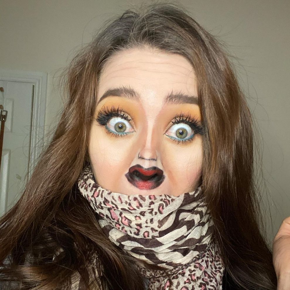 This Tiny Face Makeup Is The Perfect Solution For A Coronavirus Mask ...