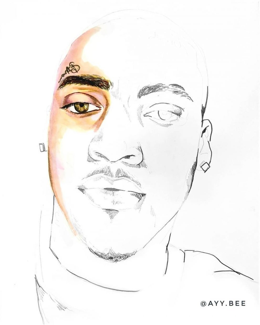 “Stolen”: Artist Channels Grief Into Unfinished Portraits Where 1 Year ...