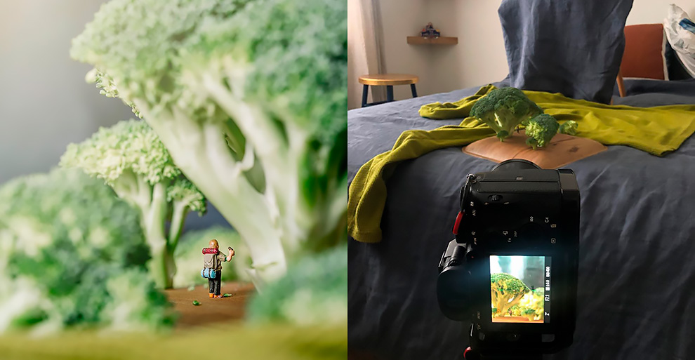 Photographer Erin Sullivan Creates Miniature Landscapes Out Of Food And ...