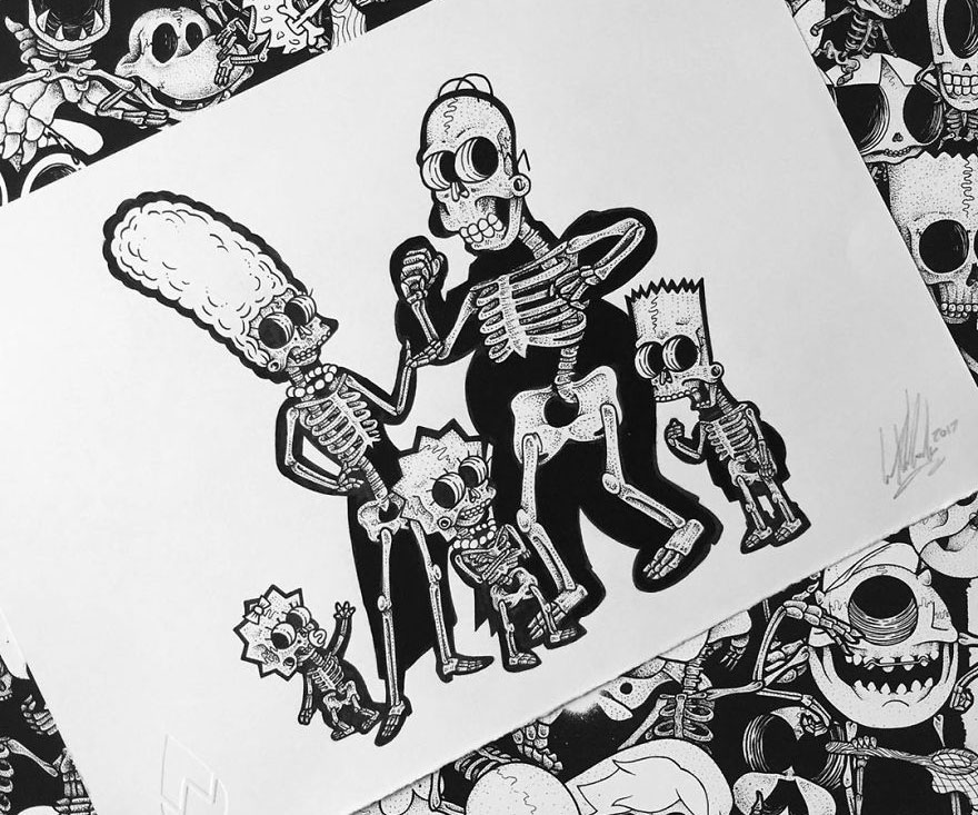 “The Book Of Bare Bones”: Artist Shows The Skeletons Underneath The ...