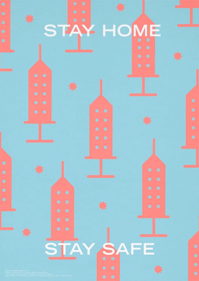 Home, Safe Home: Artists Create Inspirational Lockdown Messages ...