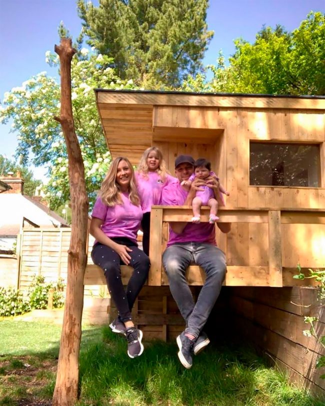 Dad Builds Incredible Tree House In His Garden For Kids For Just $150 ...
