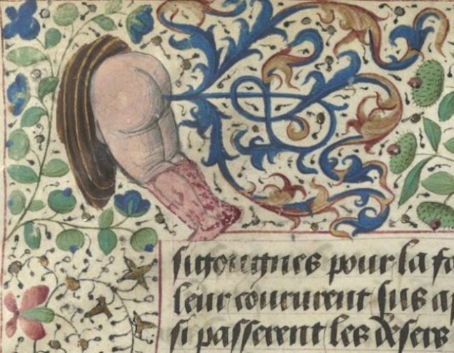 Why So Many Medieval Manuscripts Depict Butt Trumpets? » Design You ...