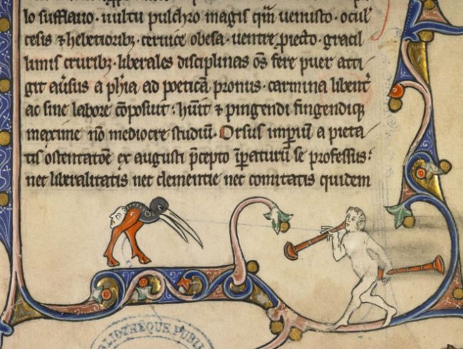 Why So Many Medieval Manuscripts Depict Butt Trumpets? » Design You ...