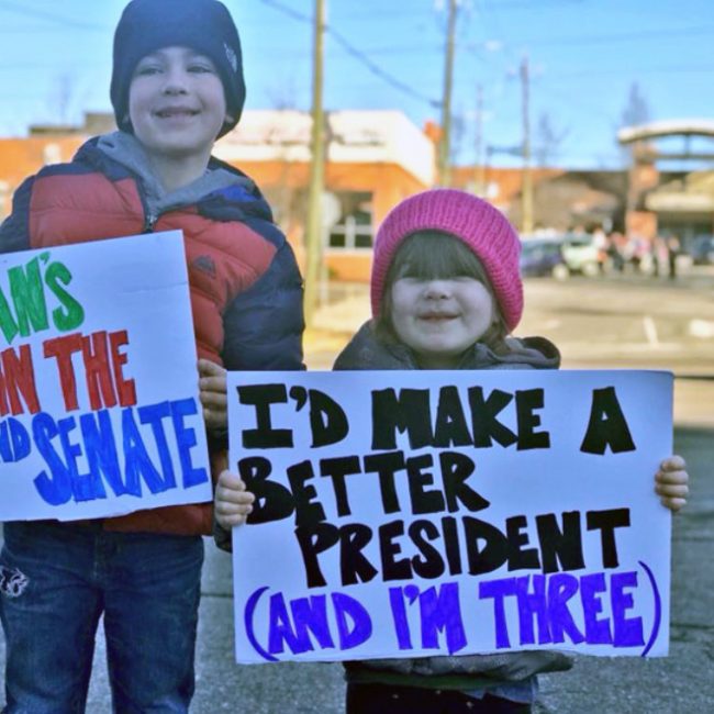 Kids Make The Best Protest Signs » Design You Trust — Design Daily ...