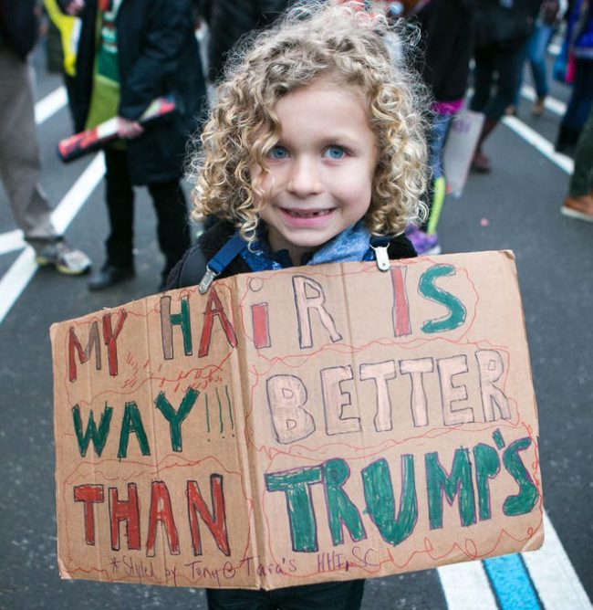 Kids Make The Best Protest Signs » Design You Trust — Design Daily ...