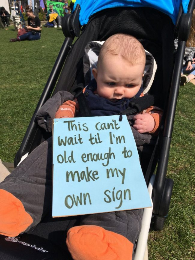 Kids Make The Best Protest Signs » Design You Trust — Design Daily ...