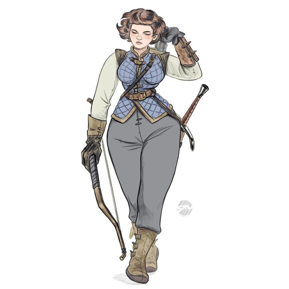 Woman Warriors: Artist Drew These Women Of Different Body Types As ...