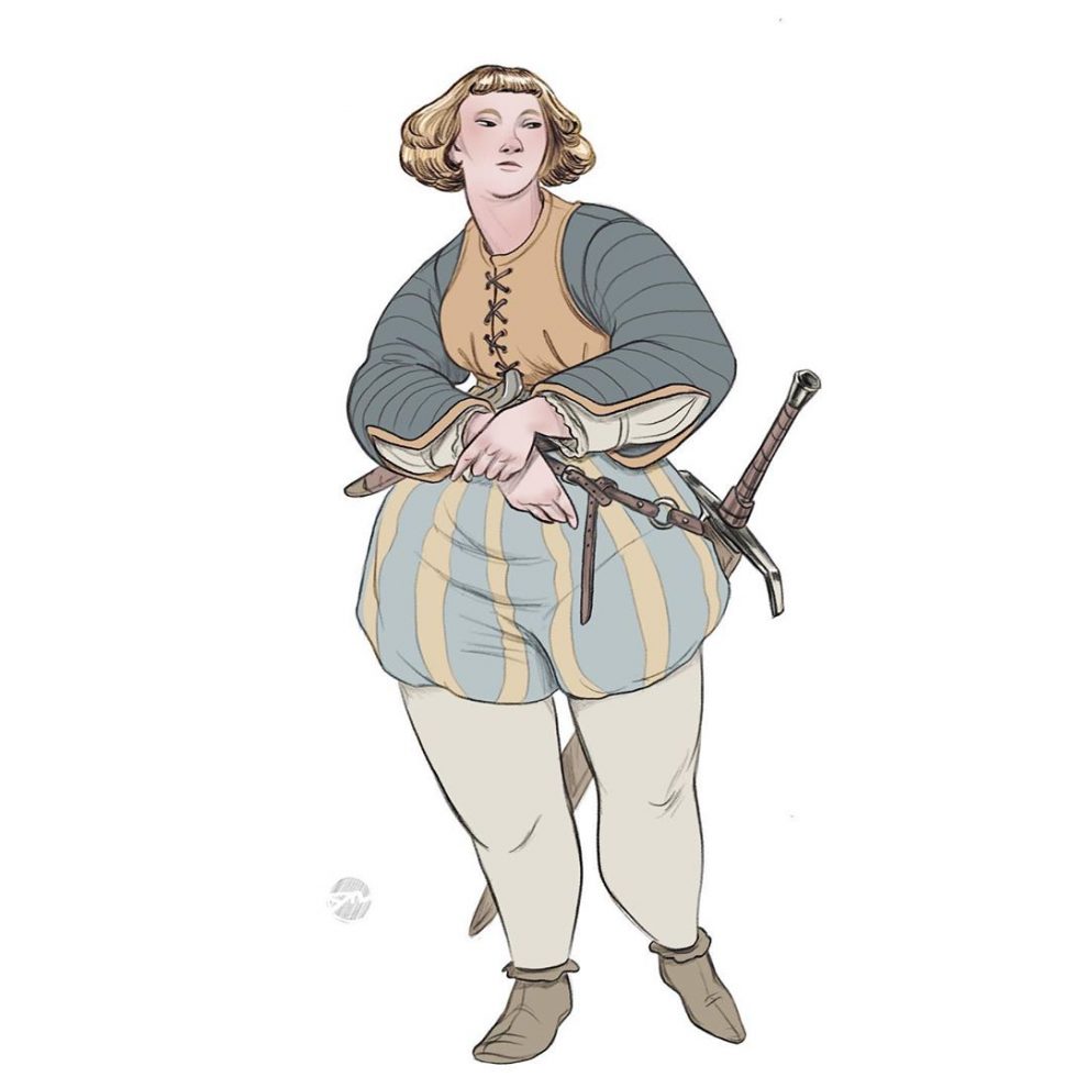 Woman Warriors: Artist Drew These Women Of Different Body Types As ...