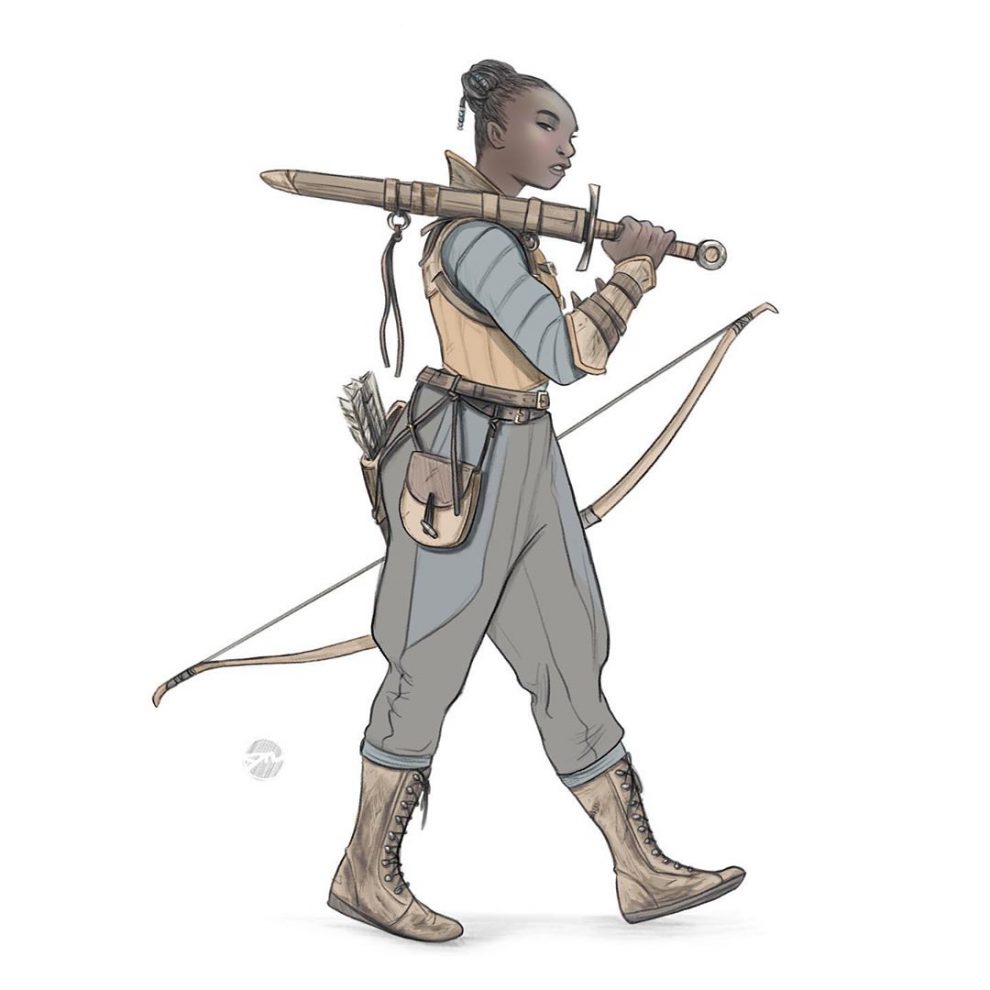 Woman Warriors: Artist Drew These Women Of Different Body Types As ...