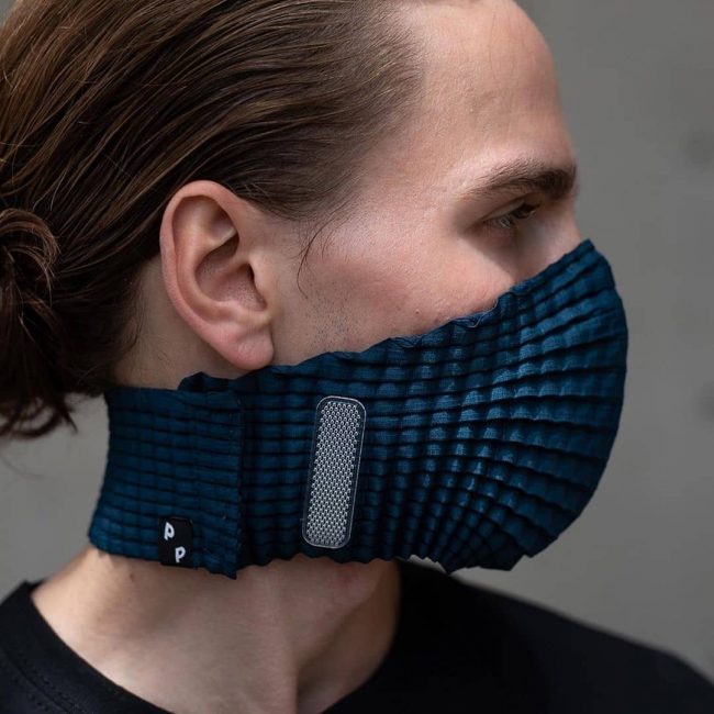 Made From Recycled Plastic Bottles, This Expandable, Reusable Face Mask ...