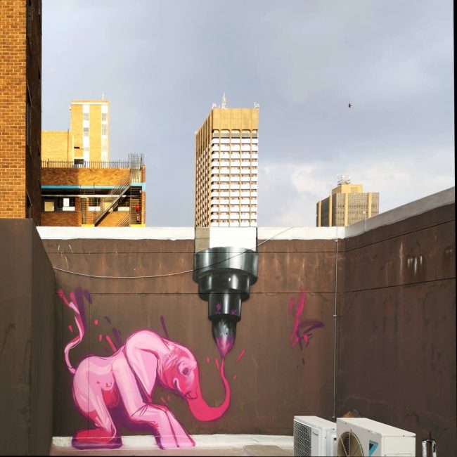 Graffiti Artist Turns South African Towns Into Open-Air Galleries ...
