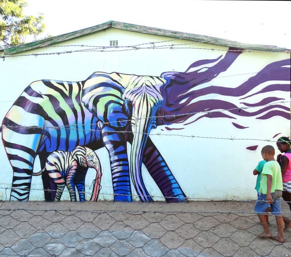 Graffiti Artist Turns South African Towns Into Open-Air Galleries ...