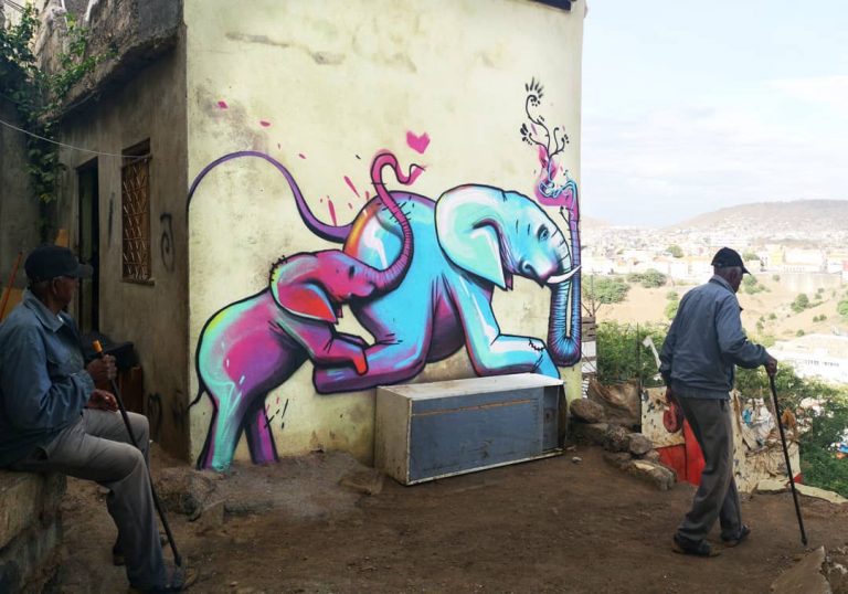 Graffiti Artist Turns South African Towns Into Open-Air Galleries ...