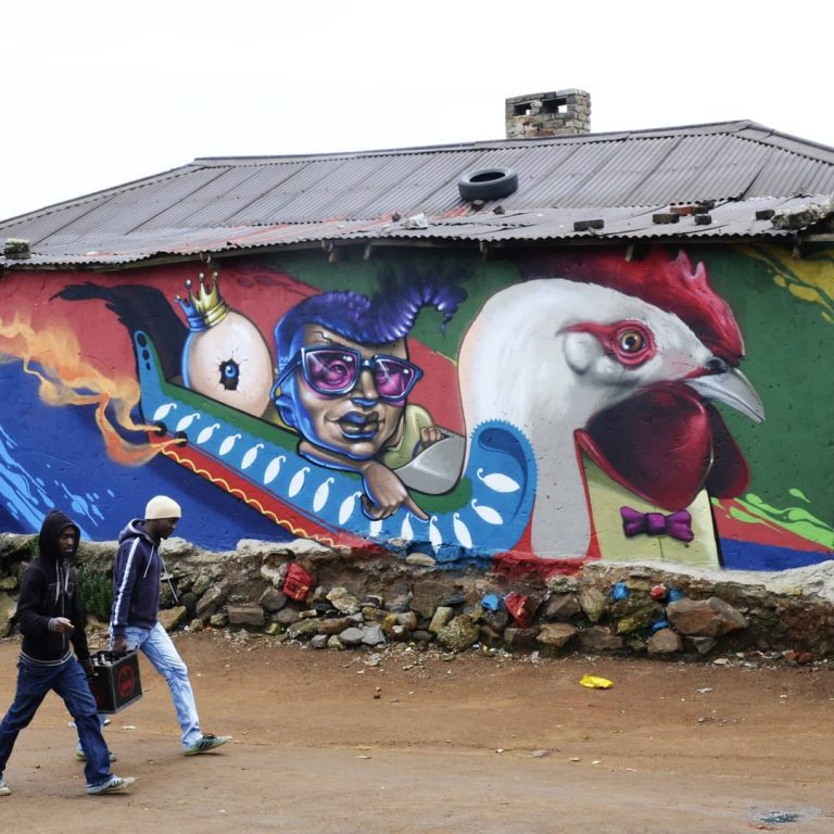 Graffiti Artist Turns South African Towns Into Open-Air Galleries ...