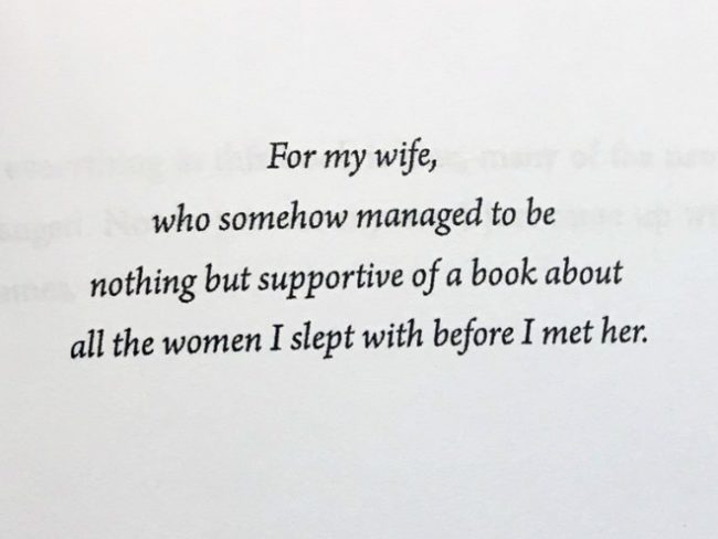 Brilliant Book Dedications » Design You Trust — Design Daily Since 2007