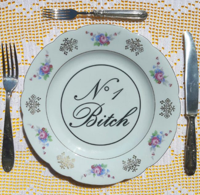 Offensive Plates To Insult Your Guests With Class » Design You Trust ...