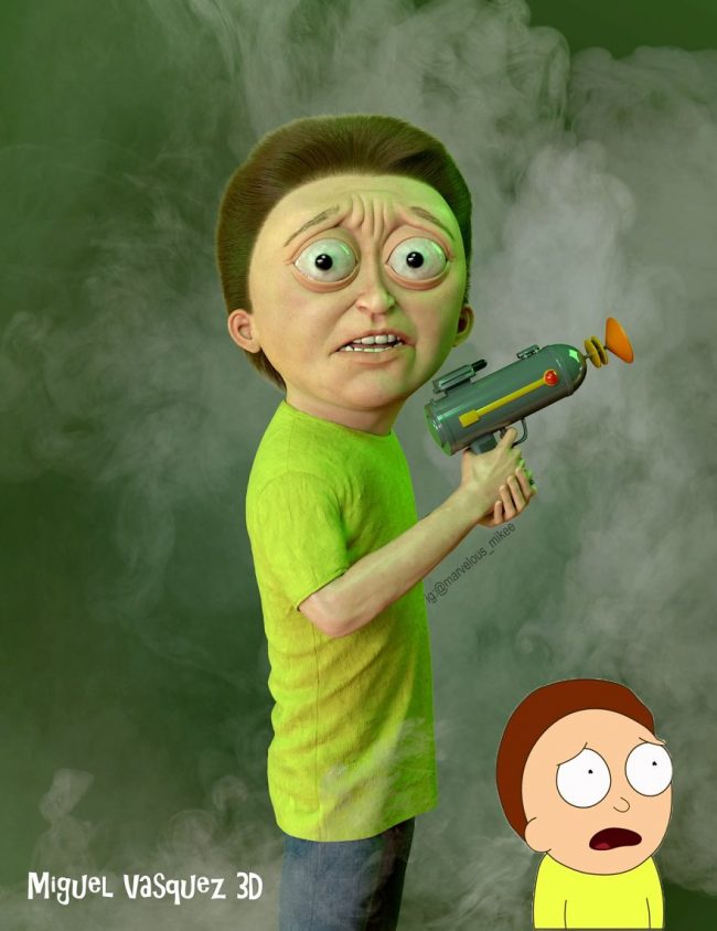 Artist Shows How Cartoon Characters Would Look In Real Life, And The ...