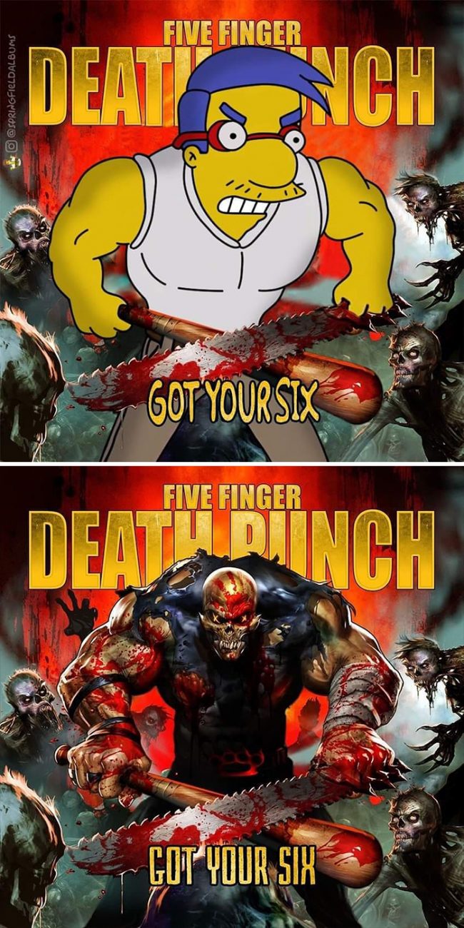 Someone Recreates 65 Metal Album Covers With Characters From The ...