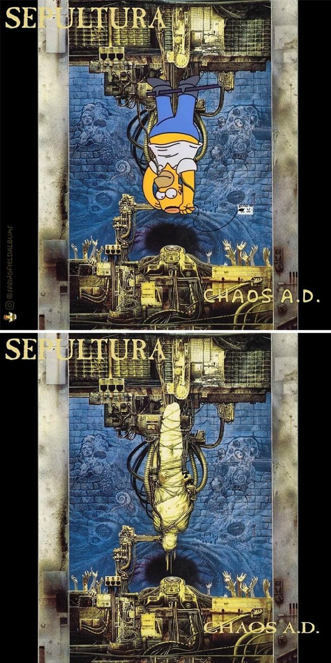 Someone Recreates 65 Metal Album Covers With Characters From The ...