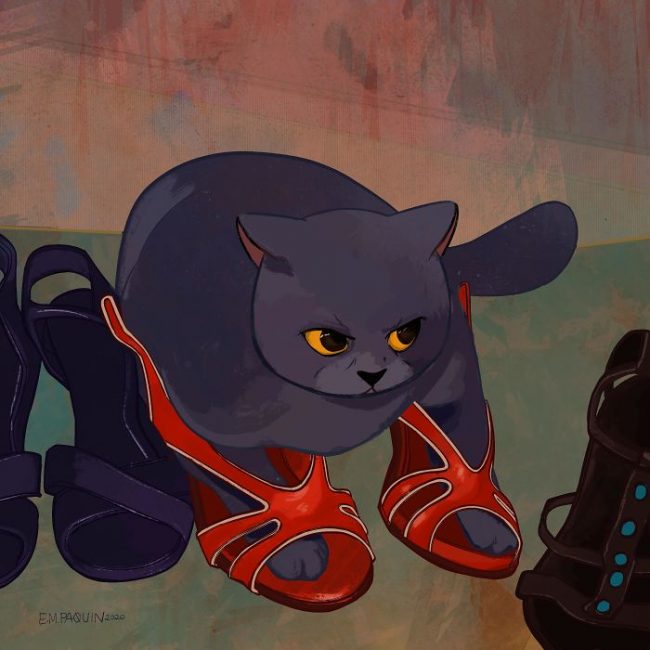 Artist Challenges Herself To A 100-Day Cat Meme Drawing Challenge ...