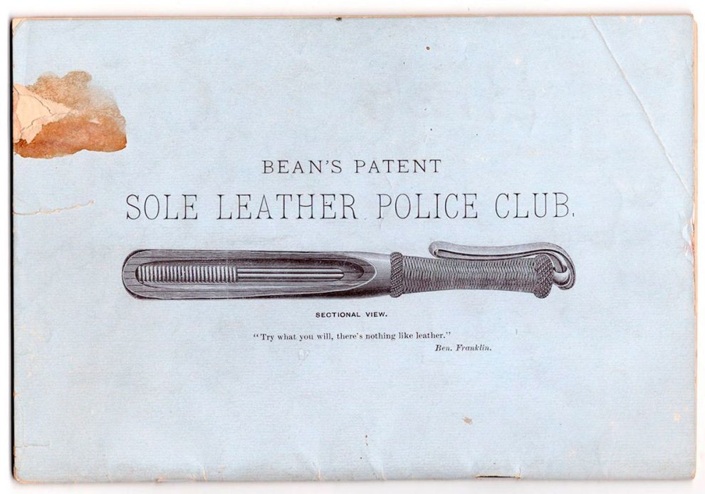 An Illustrated Police Equipment Catalogue From 1891 » Design You Trust ...