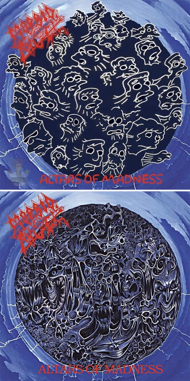 Someone Recreates 65 Metal Album Covers With Characters From The ...