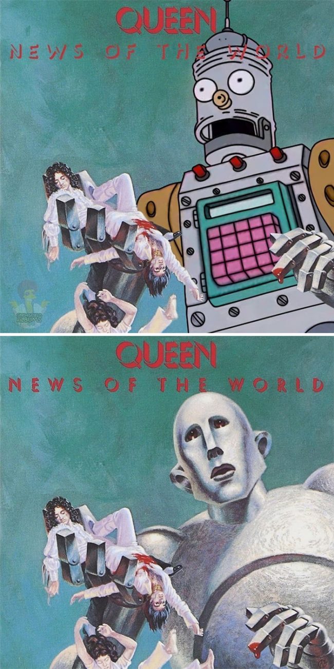 Someone Recreates 65 Metal Album Covers With Characters From The ...