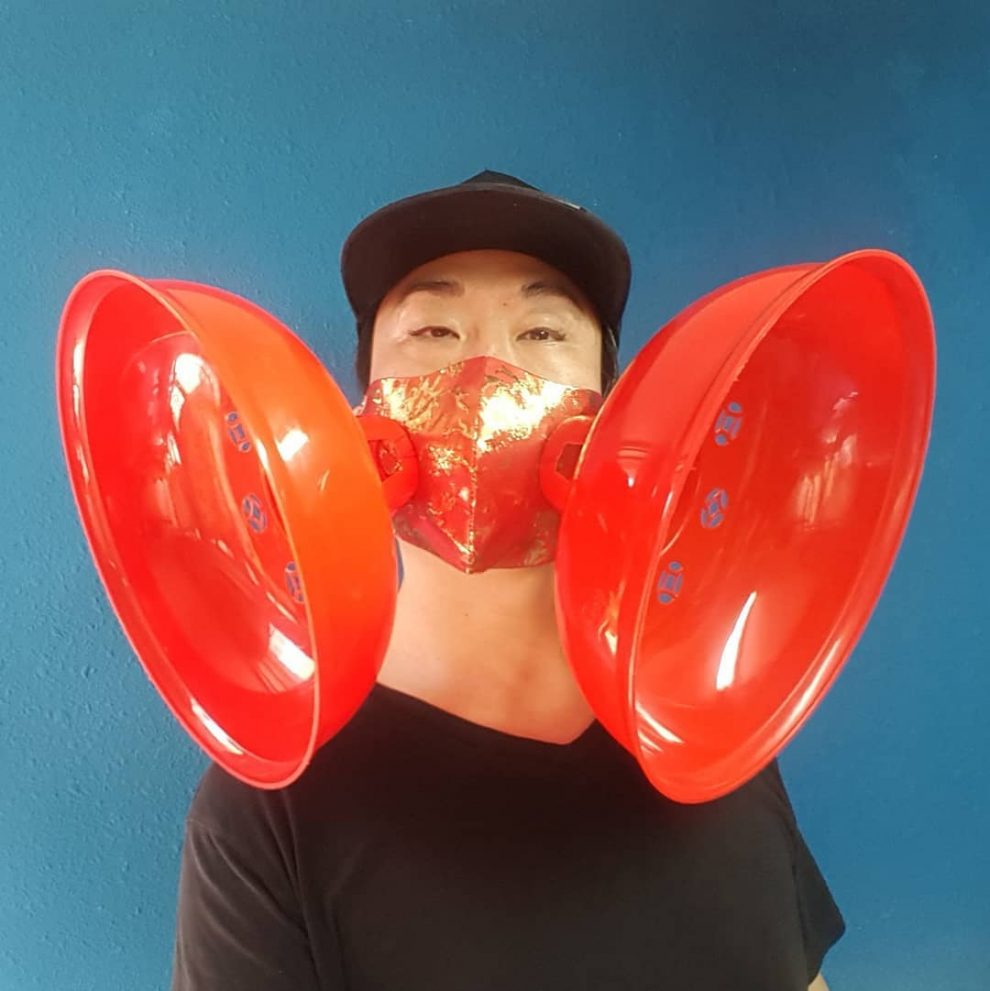 Actor Edmond Kok Crafts Masks Inspired by COVID-19 Pandemic & Hong Kong ...