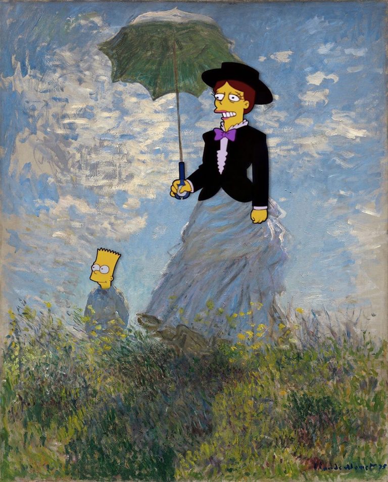The Simpsons Meets Fine Art in Amazing Mash-Ups » Design You Trust ...