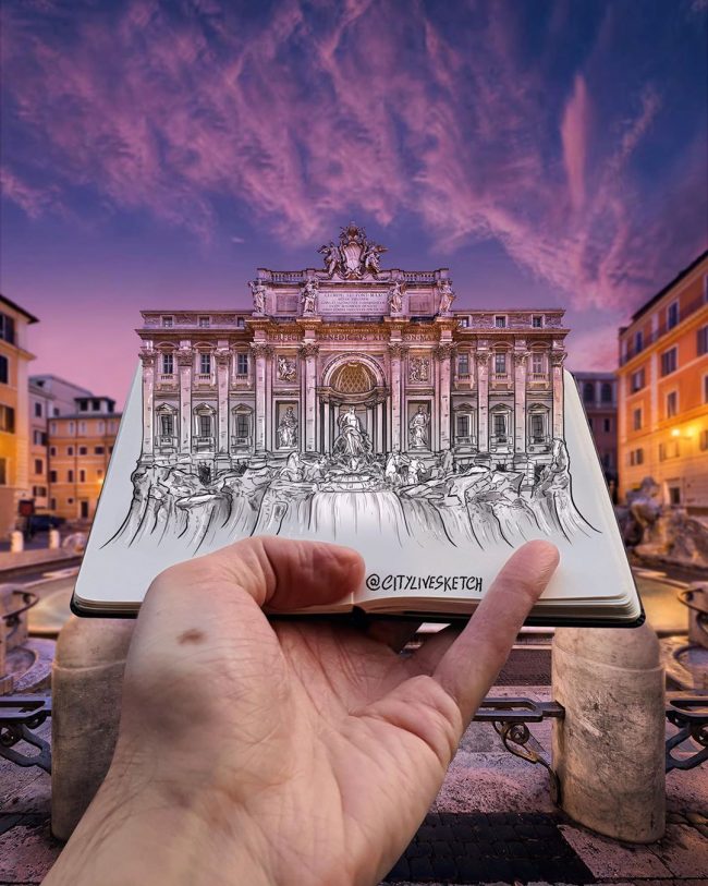 Italian Artist Pietro Cataudella Combines Drawings and Real Objects ...